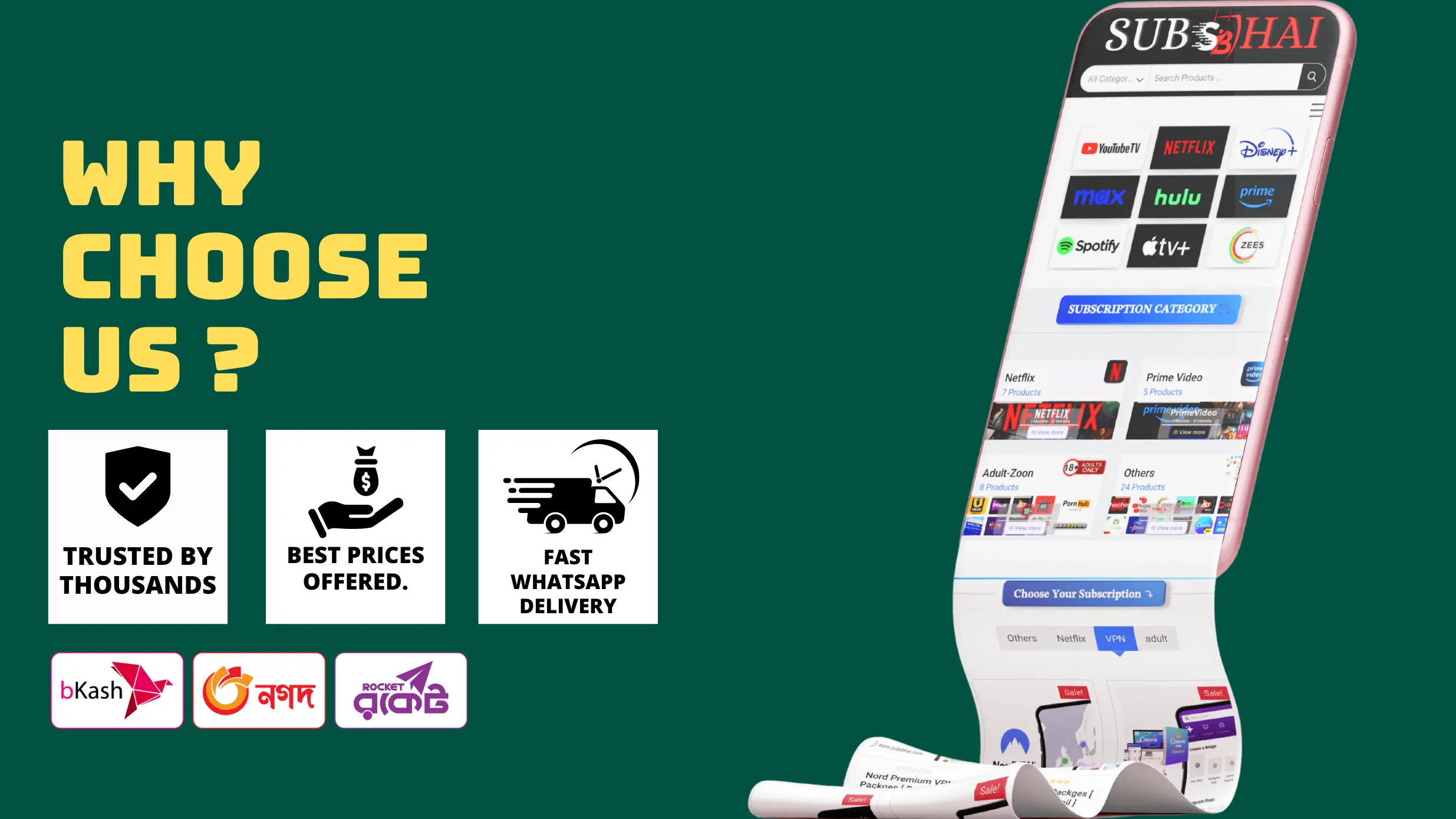 Netflix Bangladesh & More: Easy Bkash Subscriptions - See Prices & Plans